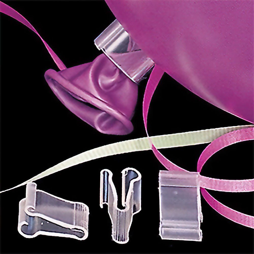 Balloon Arch Pole Kit withFlanges and Weights - Silver Rainbow