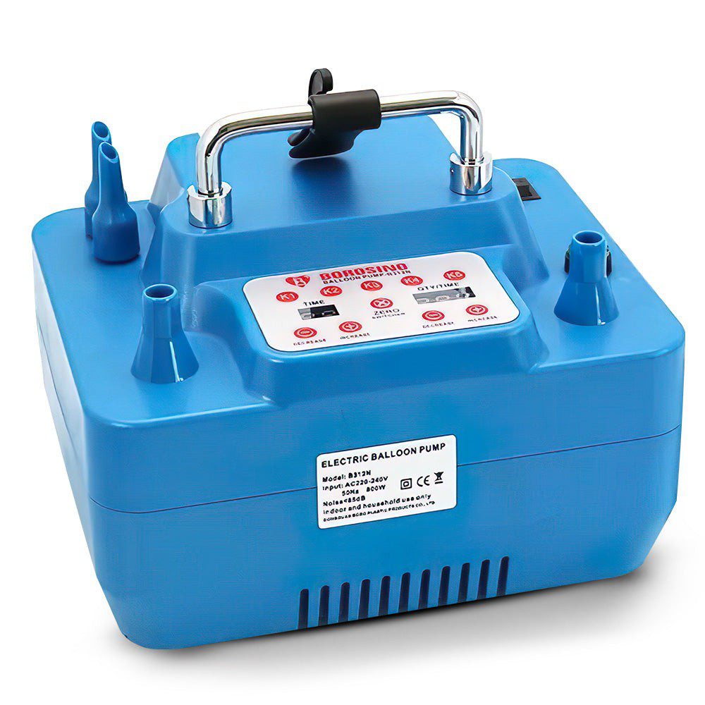 Basic Balloon Inflator WithTilt Valve - No Gauge - Silver Rainbow